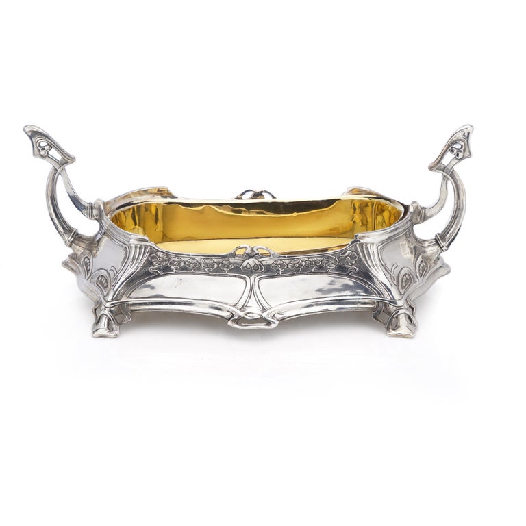 Lale Early 20th Century Turkish 925 Sterling Silver Serving Centrepiece ...