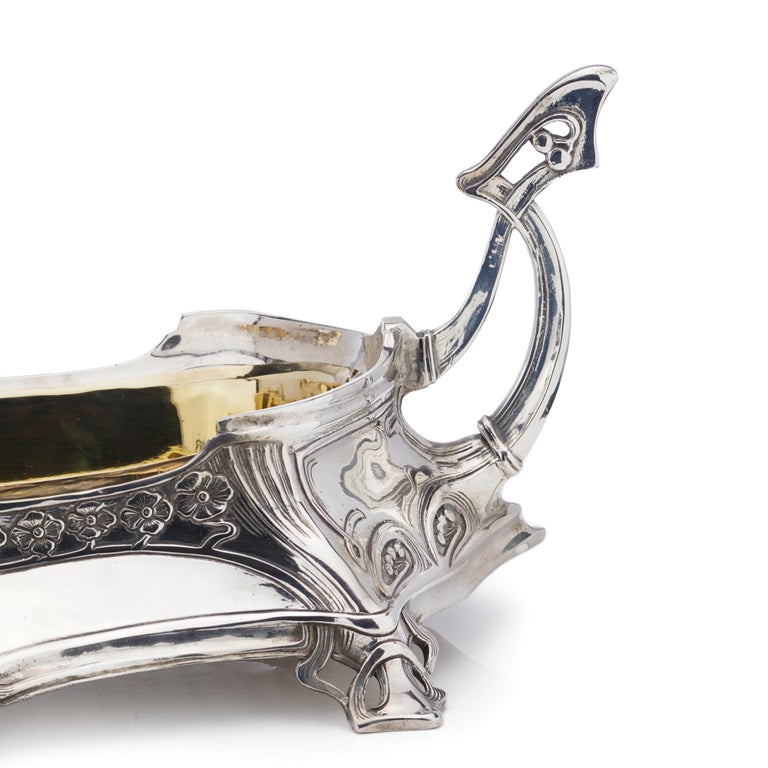 Lale Early 20th Century Turkish 925 Sterling Silver Serving Centrepiece ...