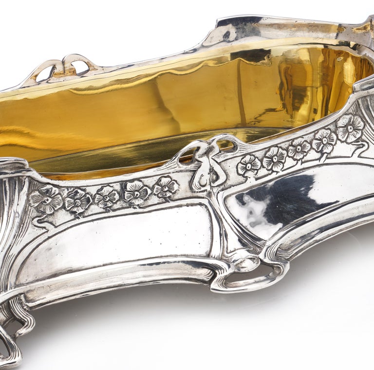 Lale Early 20th Century Turkish 925 Sterling Silver Serving Centrepiece ...