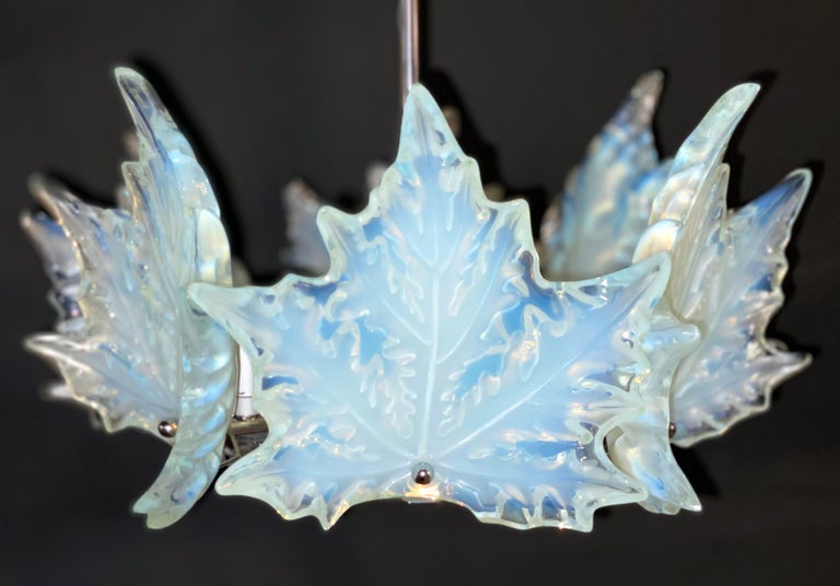 Lalique Chandelier "Champs Élysées" For Sale at 1stDibs