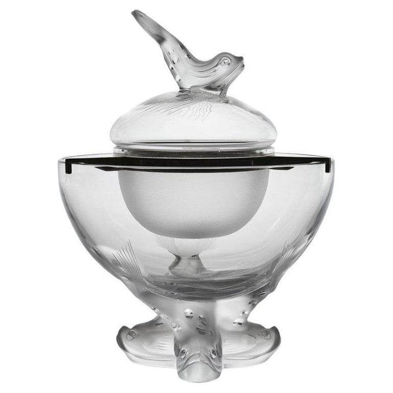 Lalique Crystal Caviar Bowl For Sale at 1stDibs