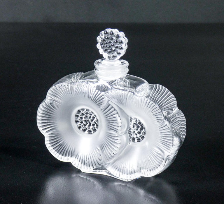 Lalique "Deux Fleurs" 'Two Flowers' Perfume Bottle, Design by René ...
