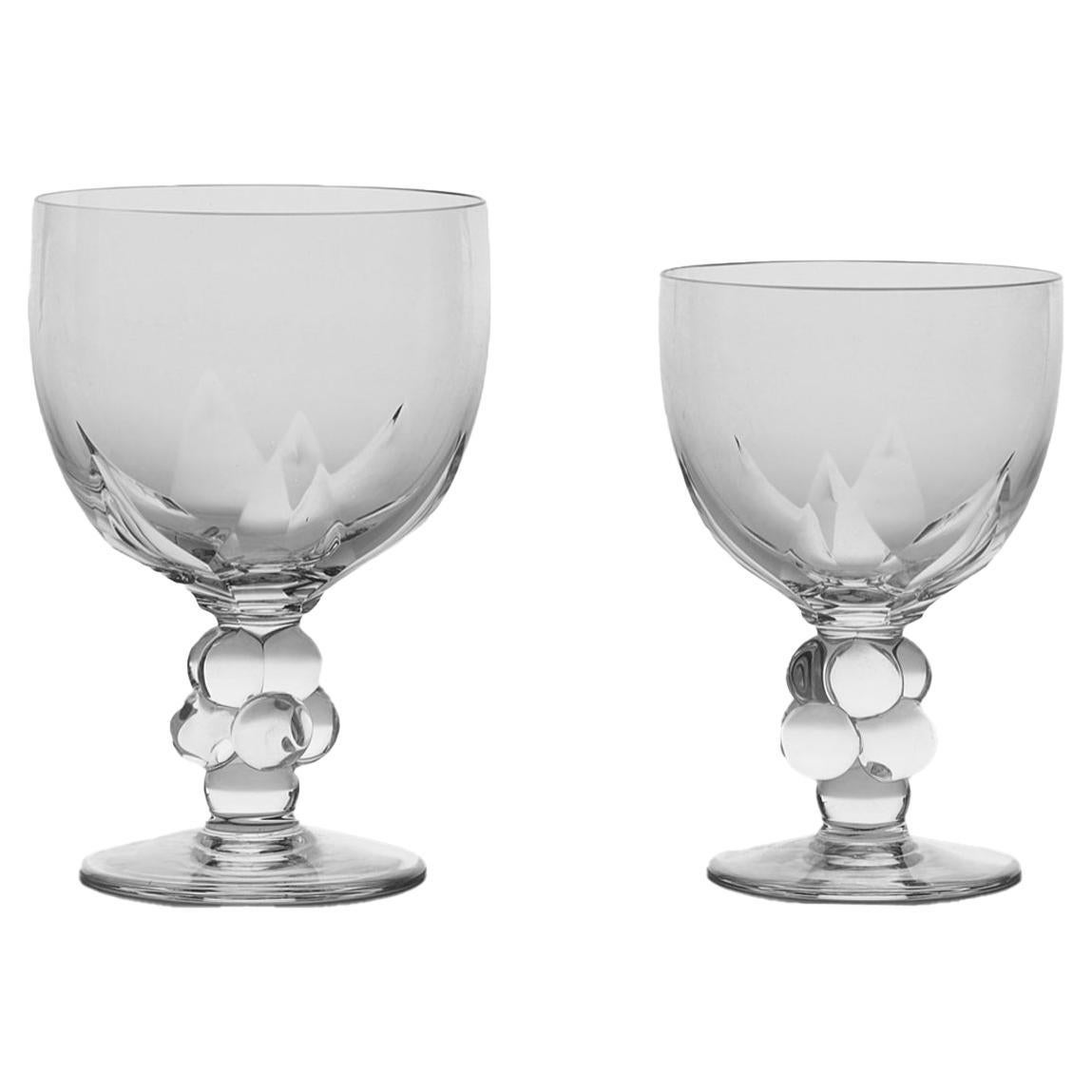 Lalique France "Jaffa" Lemonade Service, Pitcher and Six Glasses at 1stDibs