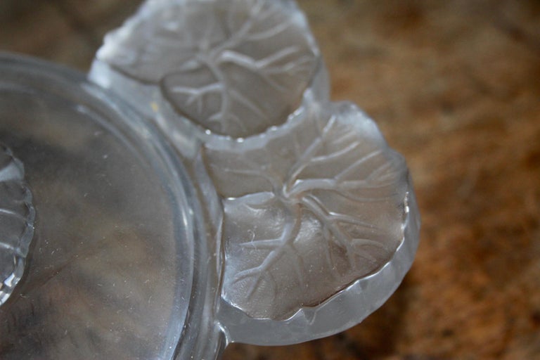 Lalique Glass Bowl For Sale at 1stDibs