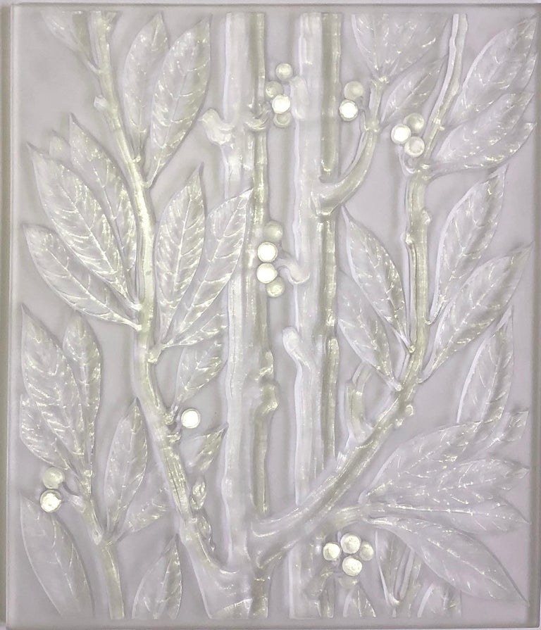 Lalique "Lauriers" Decorative Panels at 1stDibs | lalique glass panels ...