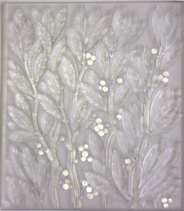 Lalique "Lauriers" Decorative Panels at 1stDibs | lalique glass panels ...