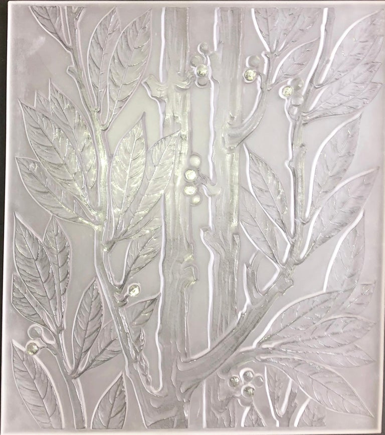 Lalique "Lauriers" Decorative Panels at 1stDibs | lalique glass panels ...