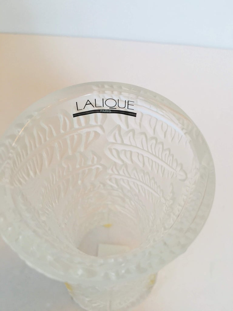 Lalique "Mask de Femme" Vase at 1stDibs