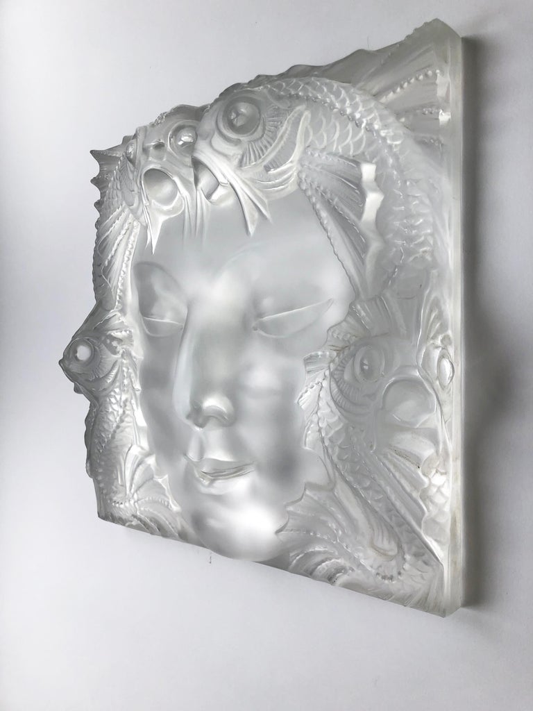 Lalique Panel "Masque de Femme" at 1stDibs