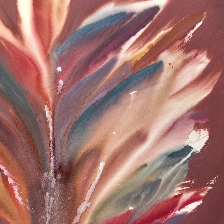 Lamar Briggs - Modernist Abstract Expressionist Color Field Acrylic ...