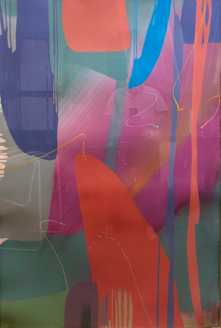 Lamar Briggs - Monumental Texas Modernist Abstract Expressionist Color ...