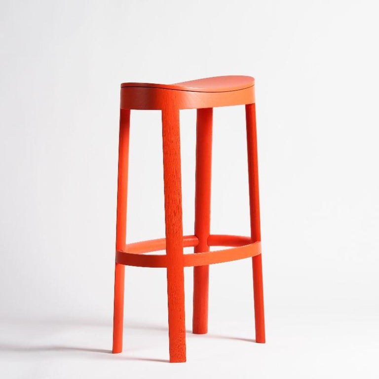 Lammi Bar Stool, Tall, Black by Made by Choice For Sale at 1stDibs
