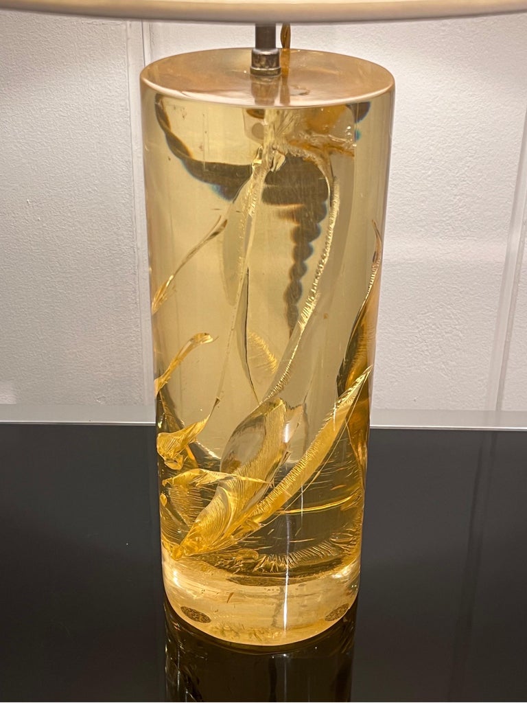 Lamp in Fractal Resin by Godeslki For Sale at 1stDibs