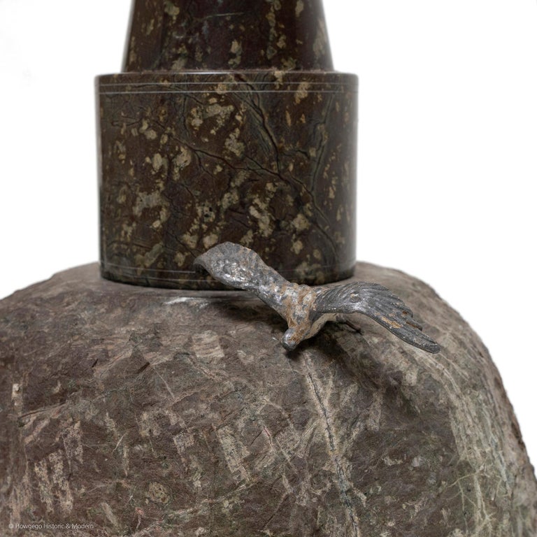 Lamp Table Lighthouse Seagull Cornish Granite, Nautical Sea Rock For ...