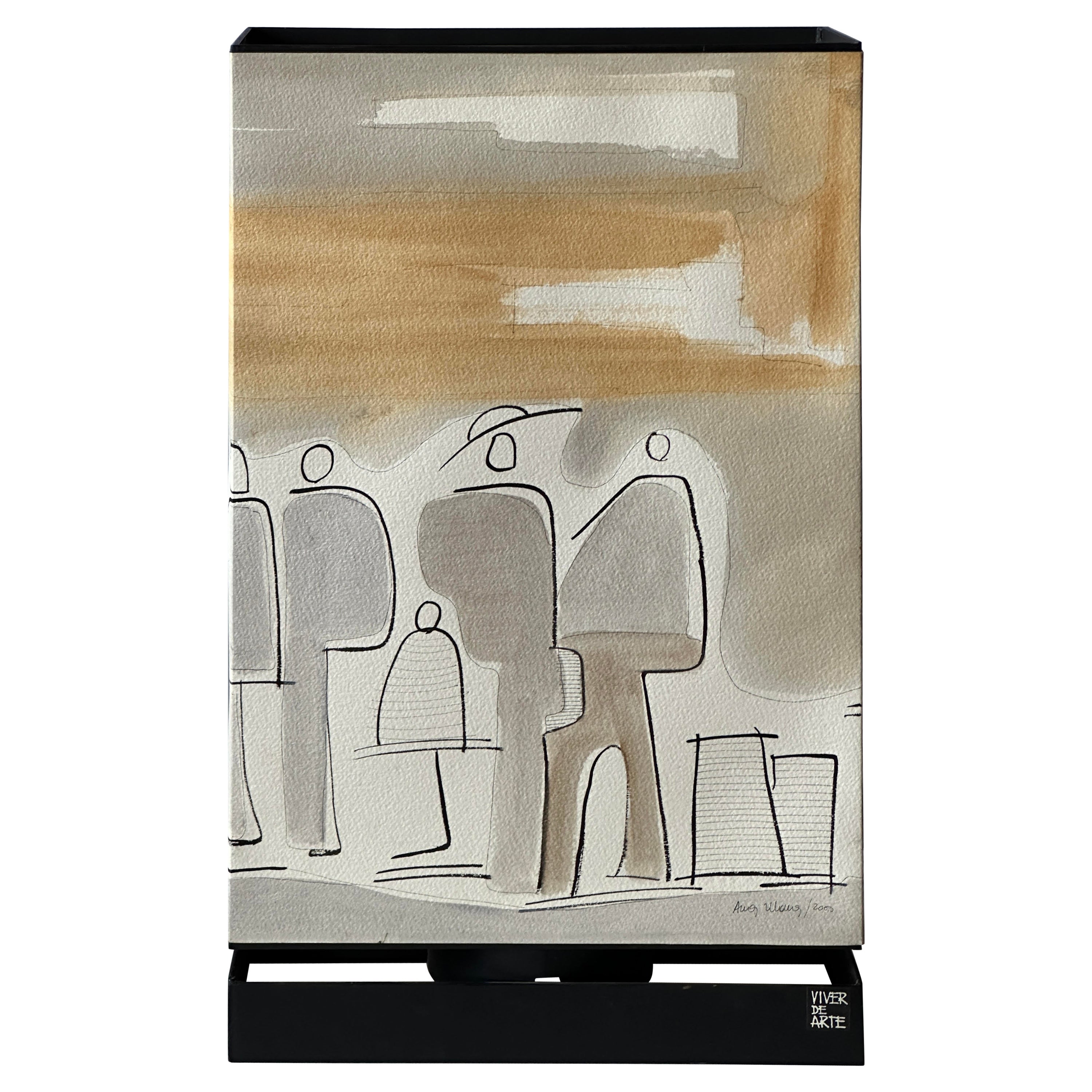 Lamp "Viver del Arte" by Anna Wong at 1stDibs