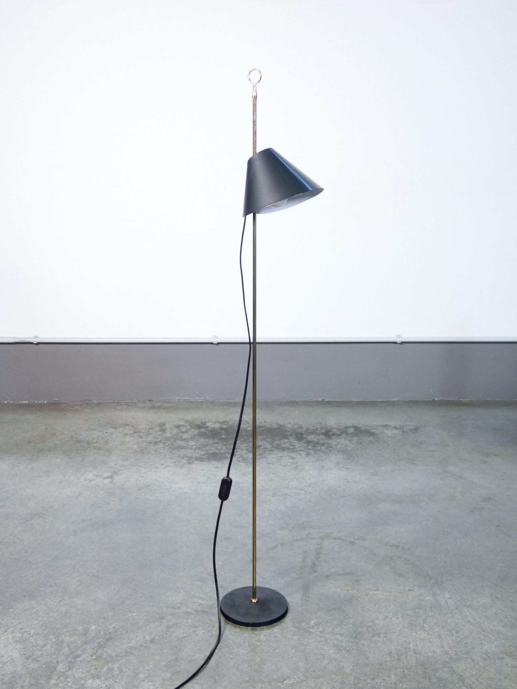 LTe4 Monachella floor lamp design Luigi CACCIA DOMINIONI for Azucena. 1953 For Sale at 1stDibs