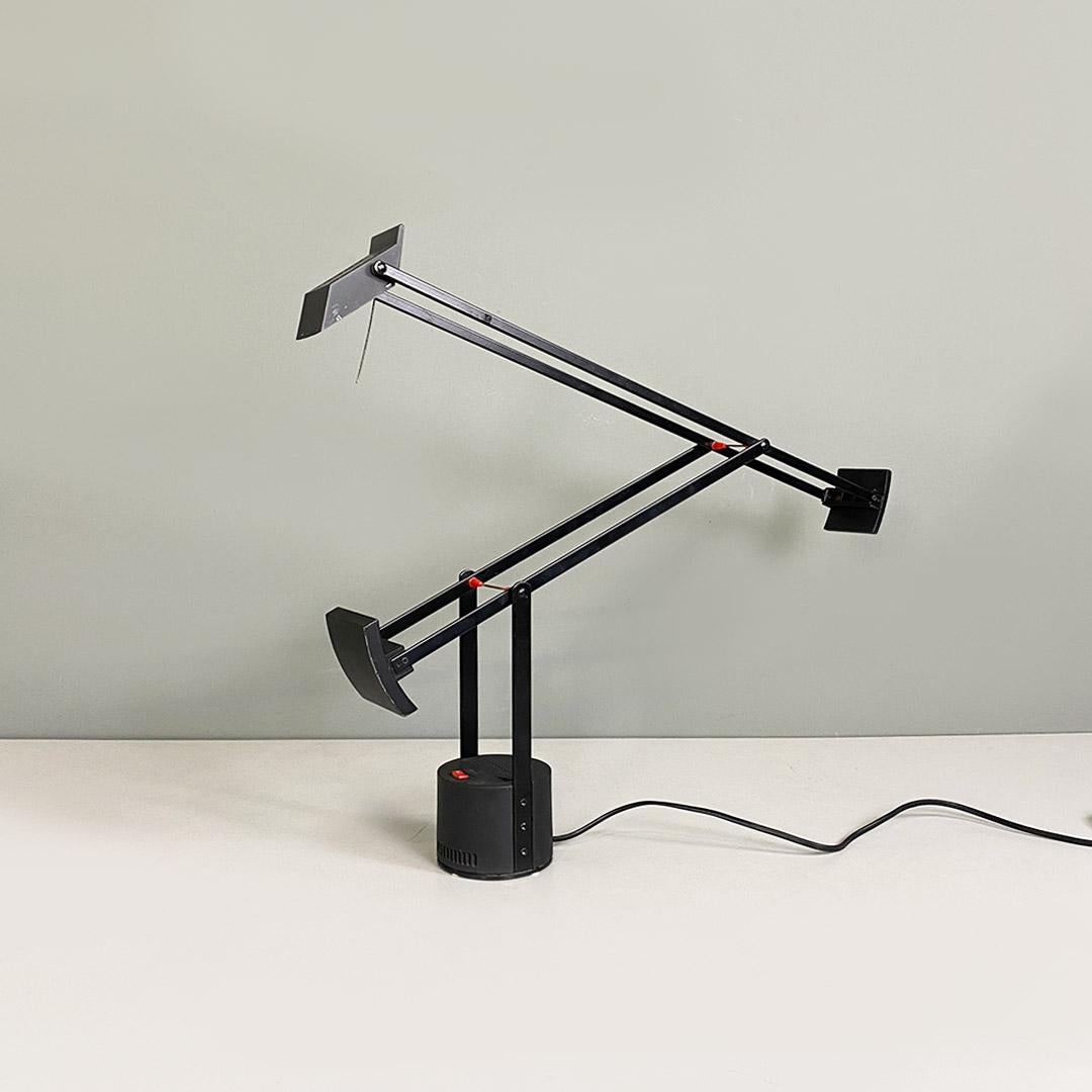 Tizio modern Italian black metal lamp, Richard Sapper for Artemide 1979 ...