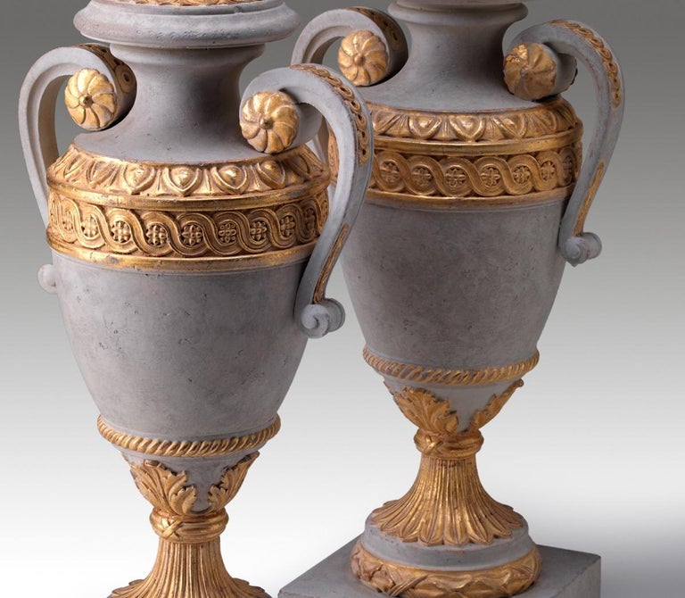 Lamps in the manner of Robert Adam For Sale at 1stDibs