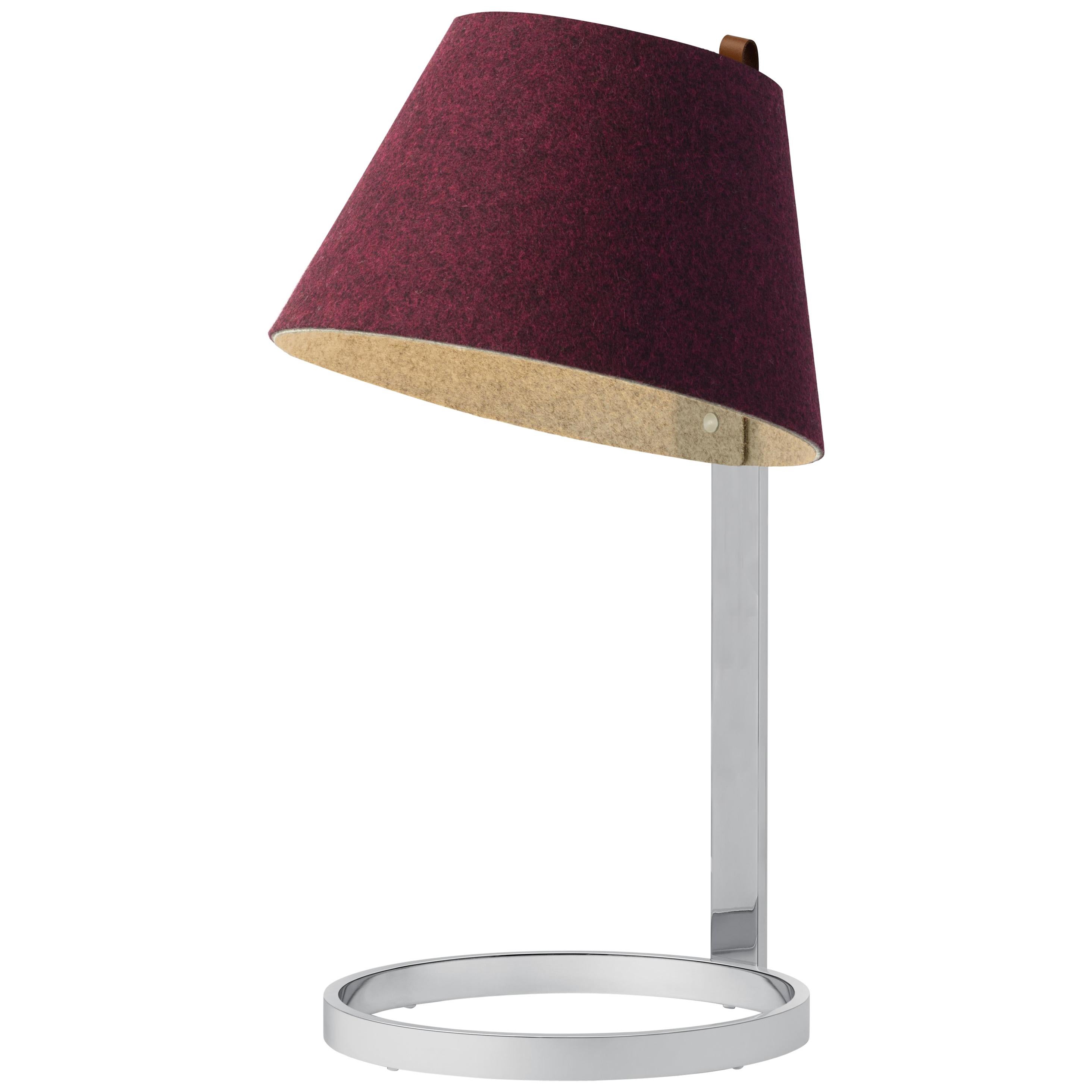Small Grey Desk, Table Lamp by Luxo For Sale at 1stDibs