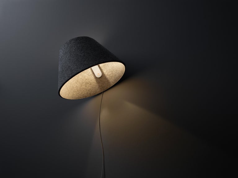 Lana Small Wall Light in Stone and Grey by Pablo Designs For Sale at ...