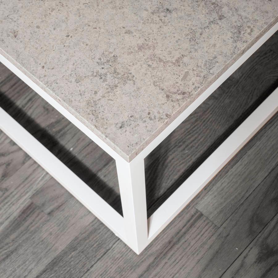 Lance Thompson Made to Order Stone Top and Solid Stainless Steel White ...