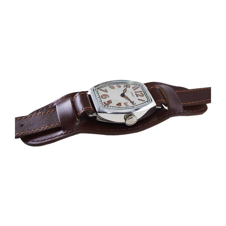 Lancet Sterling Silver Early Military Style with Kiln Fired Enamel ...