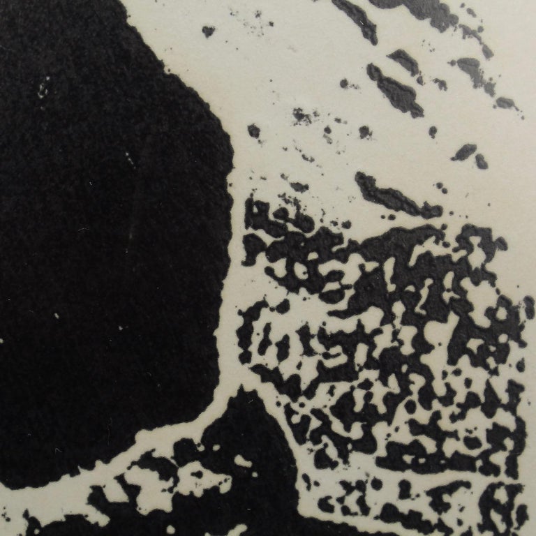 Landscape, a Mid-Century Modern Lithographic Print on Paper by Stanley ...