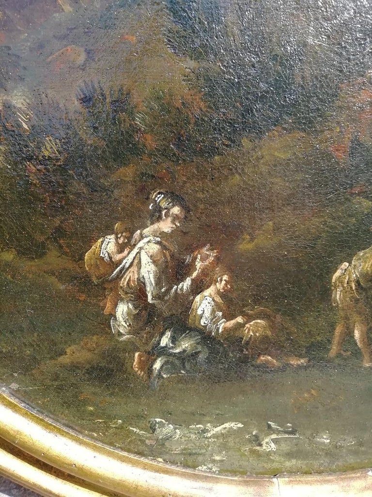 Landscape by Antonio Francesco Peruzzini 'Attr.' Late XVII Century For ...