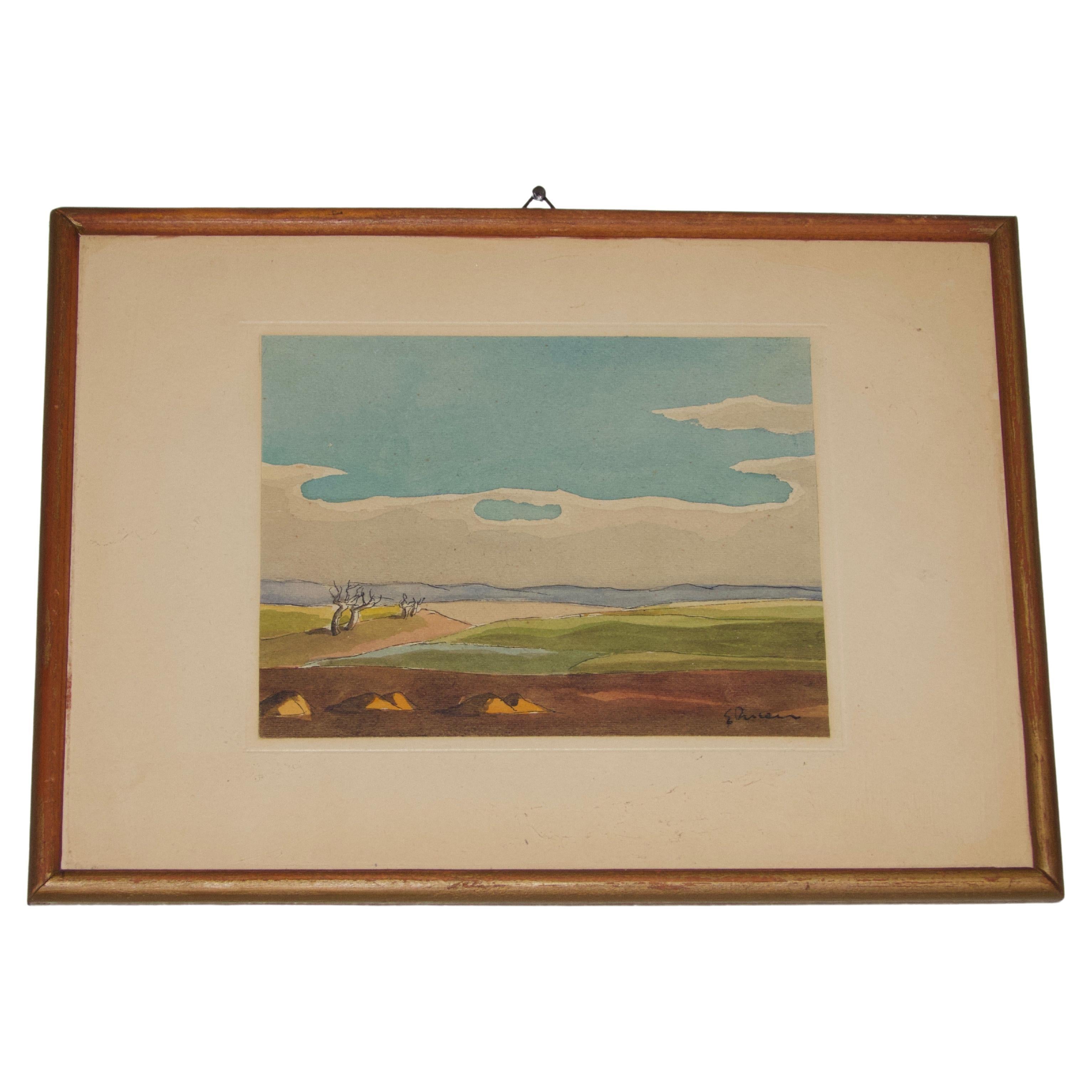 Gisbert Palmie Drawing, 1958 For Sale at 1stDibs | gisbert palmié