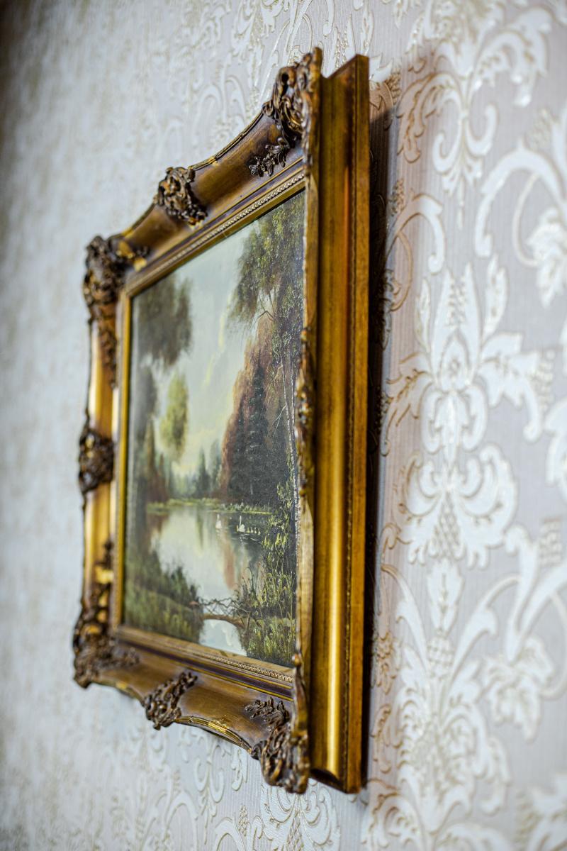 Landscape in a Golden Frame, the 20th Century at 1stDibs