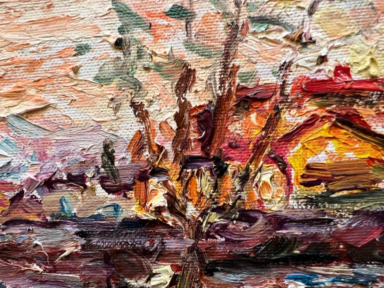 Landscape in Autumn by Guido Borgianni, Italy, 1950 For Sale at 1stDibs