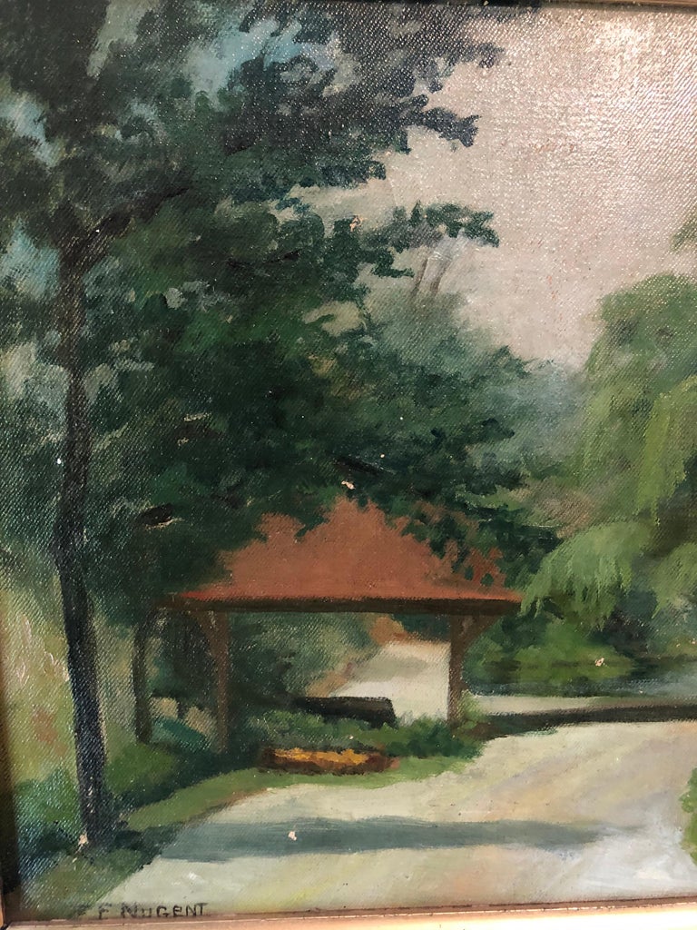 Landscape with Willow Tree by Frances Roberts Nugent, circa 1930 For ...