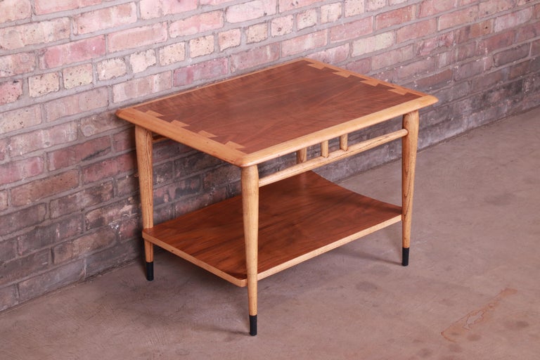 Lane Acclaim Mid-Century Modern Side Table, Newly Refinished at 1stDibs