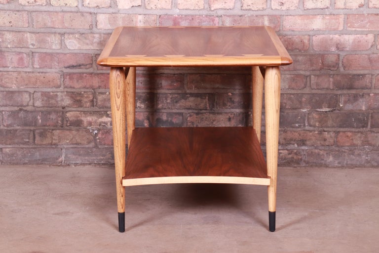 Lane Acclaim Mid-Century Modern Side Table, Newly Refinished at 1stDibs