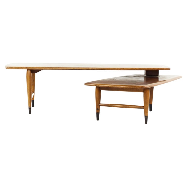 Lane Acclaim Mid-Century Switchblade Coffee Table For Sale at 1stDibs