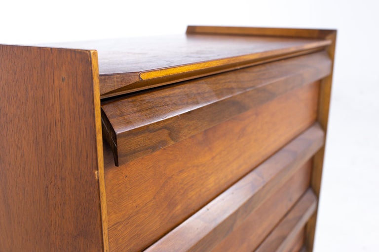 Lane First Edition Mid Century Walnut Record Cabinet at 1stDibs | lane ...