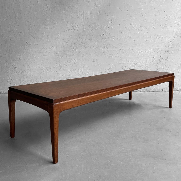 Lane Rhythm Collection Walnut Coffee Table at 1stDibs