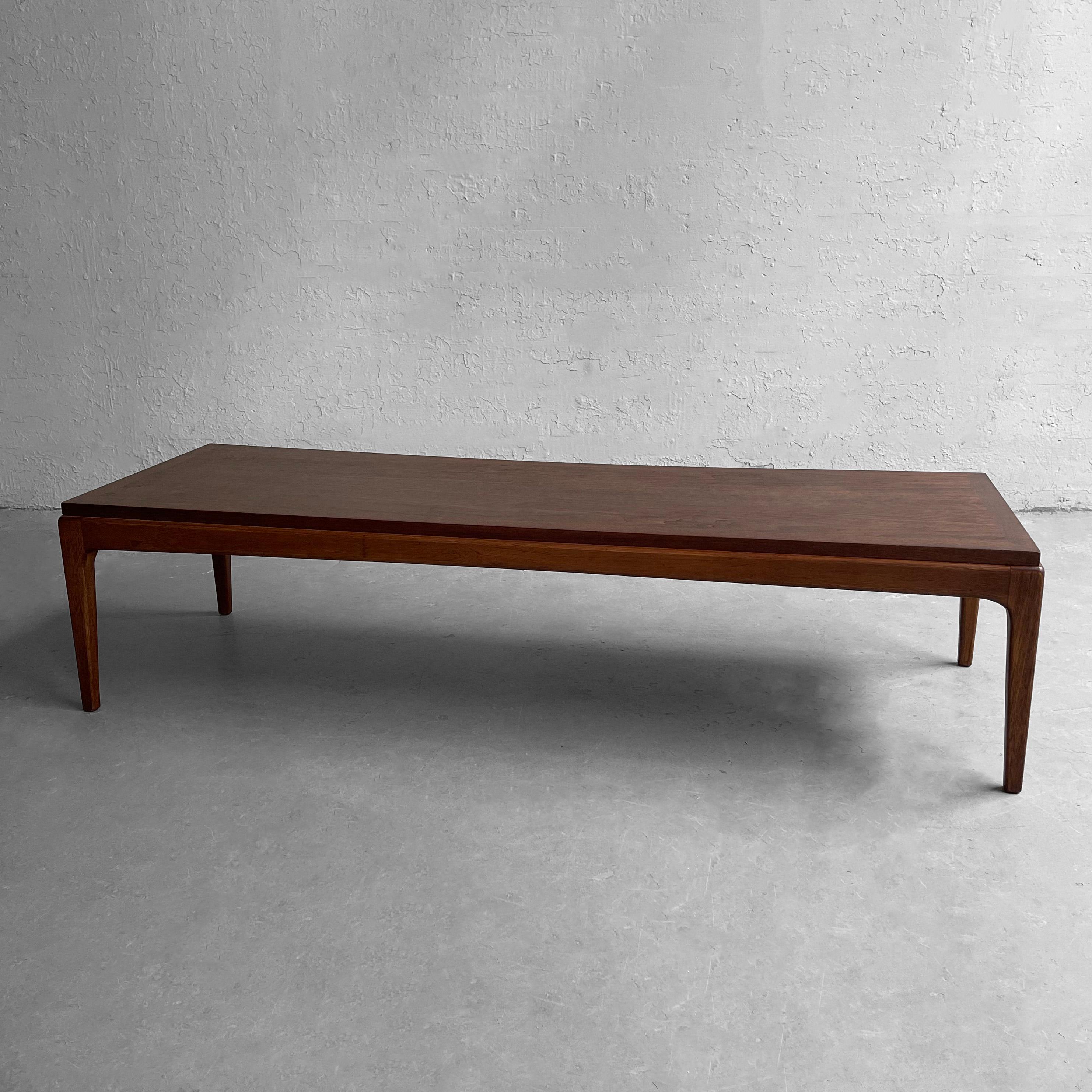 Lane Rhythm Collection Walnut Coffee Table at 1stDibs