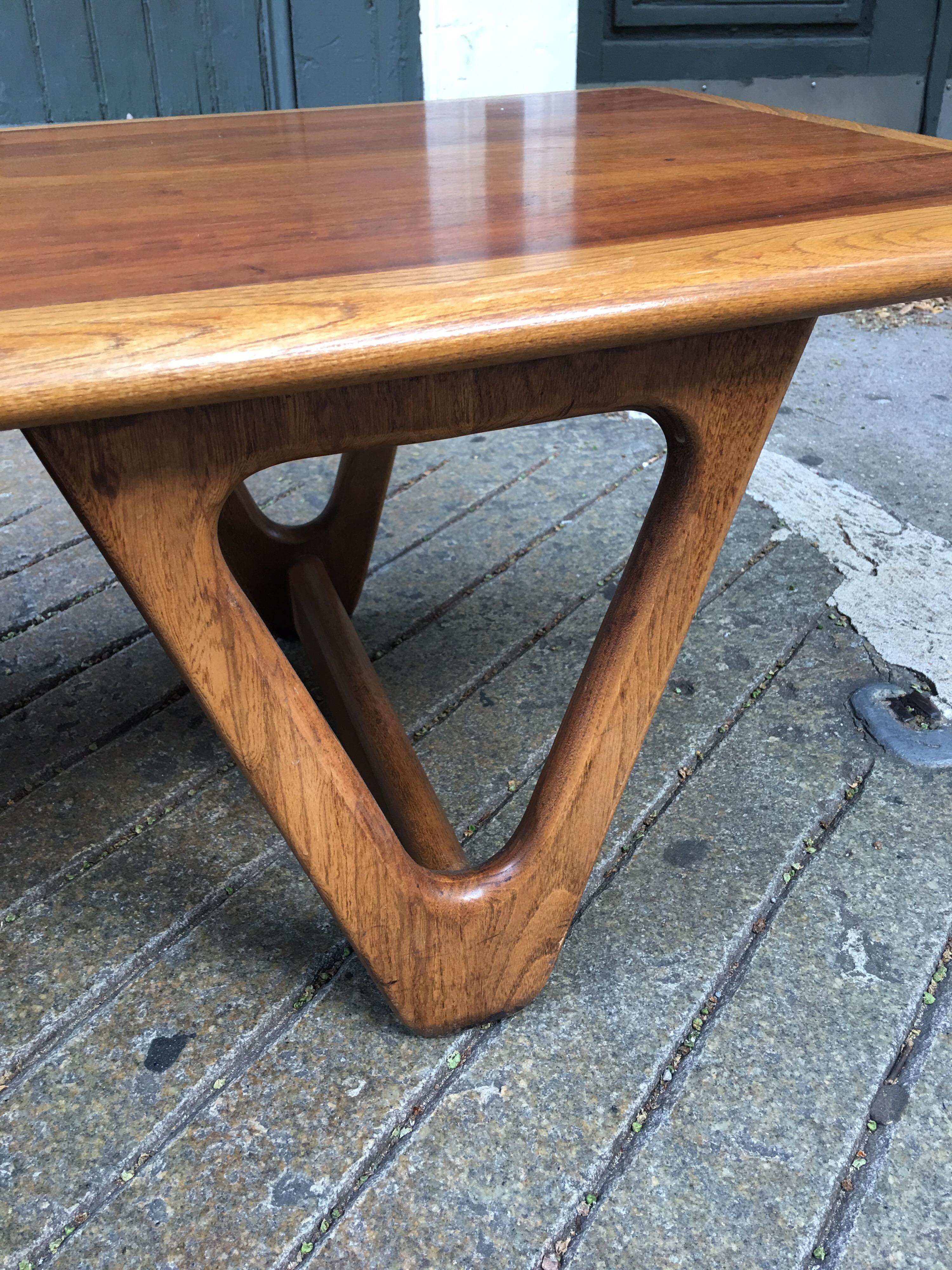 Lane Walnut Coffee Table at 1stDibs