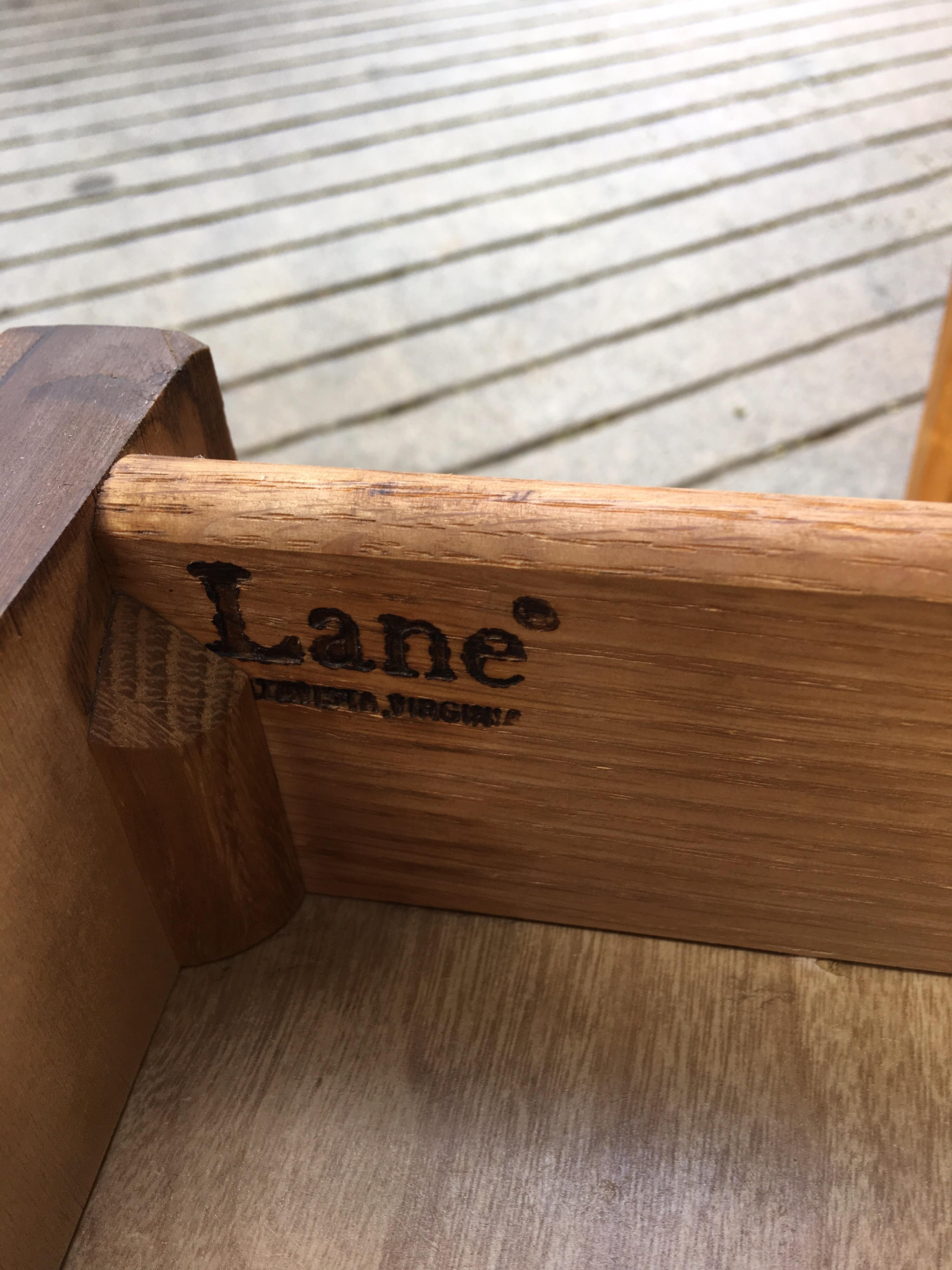 Lane Walnut Coffee Table at 1stDibs