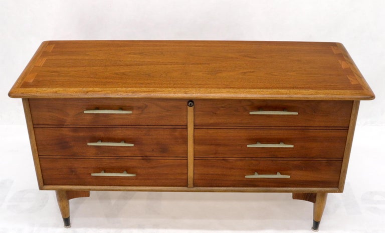 Lane Walnut Dovetail Mid-Century Modern Cedar Hope Chest Trunk For Sale ...