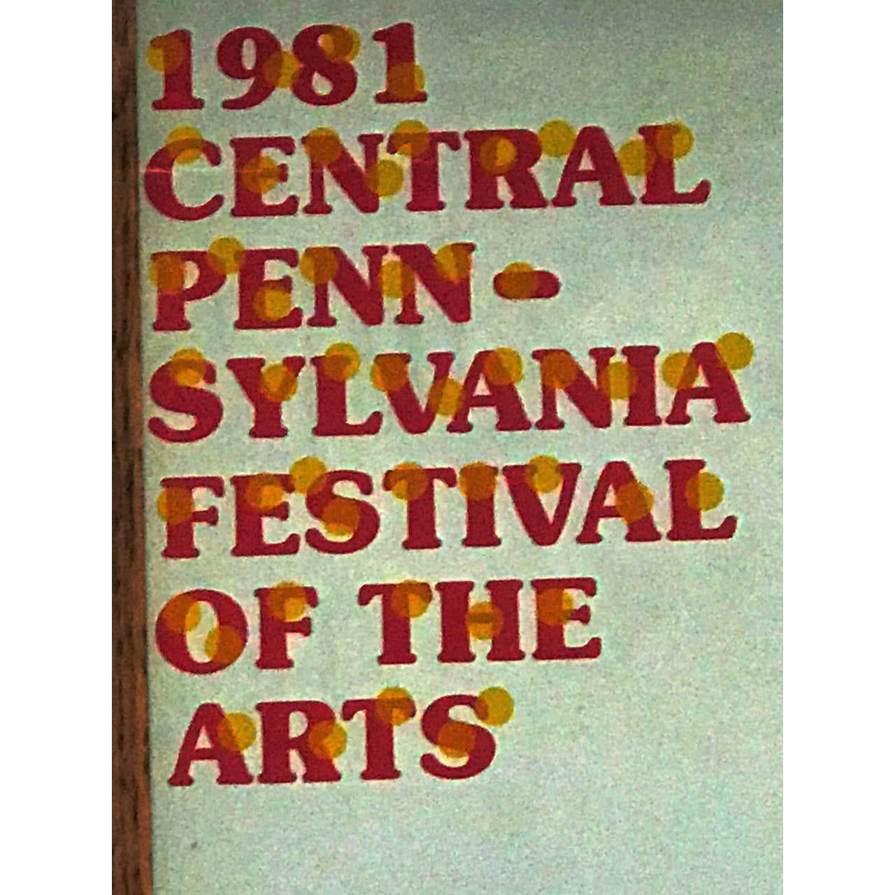 Lanny Sommese - Graphic Poster for the Pensylvania Festival of the Arts ...