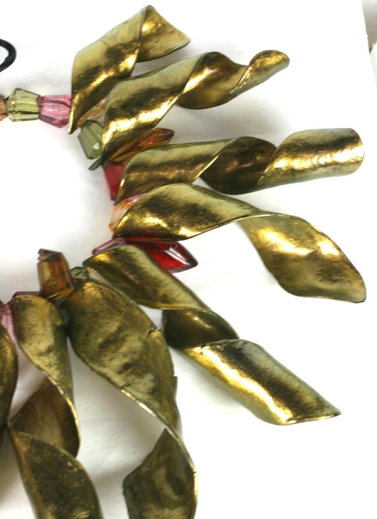 Lanvin Massive Coiled Runway Collar For Sale at 1stDibs