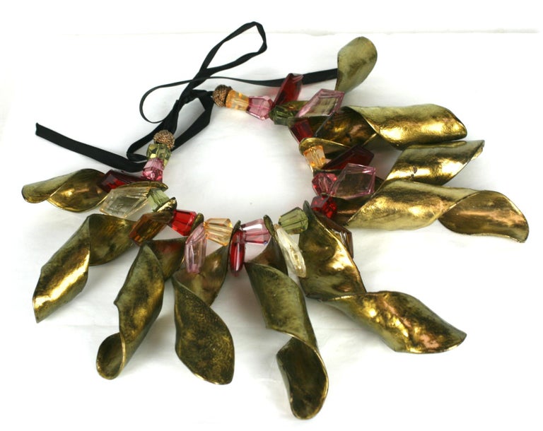 Lanvin Massive Coiled Runway Collar For Sale at 1stDibs