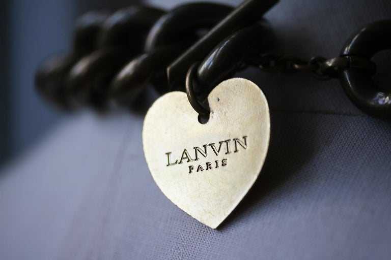 Lanvin Mira Large Heart Necklace at 1stDibs
