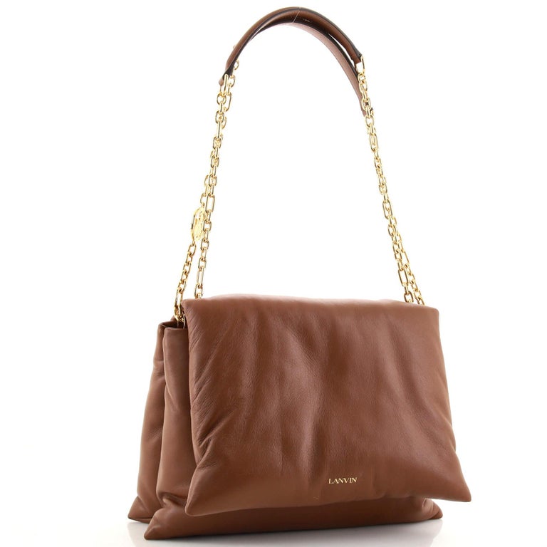 Lanvin Sugar Flap Shoulder Bag Leather Small For Sale at 1stDibs