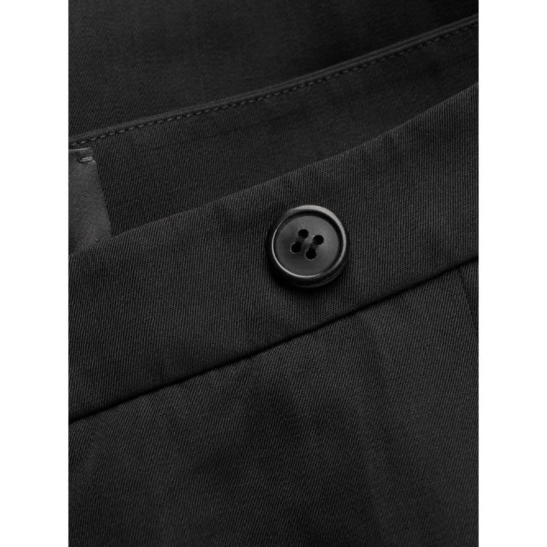 Lanvin Vintage grey wool 2000s wide leg trousers For Sale at 1stDibs