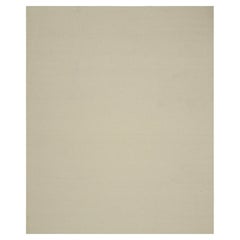 Lanx, Ivory, Handwoven Face 60% Undyed NZ Wool, 40% Undyed MED Wool, 6 ...