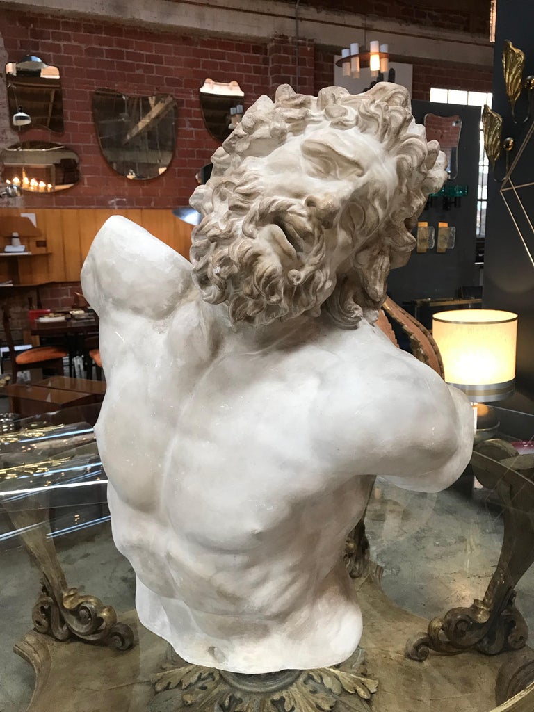 Laocoon, Plaster Bust, Copy in Scale 1/1 at 1stDibs