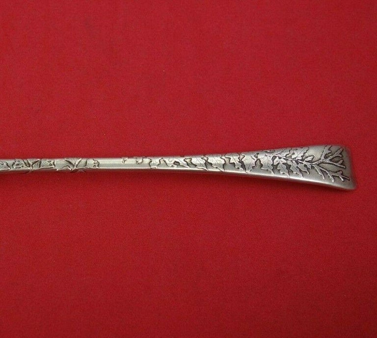 Lap Over Edge Acid Etched by Tiffany and Co Sterling Parfait Spoon ...